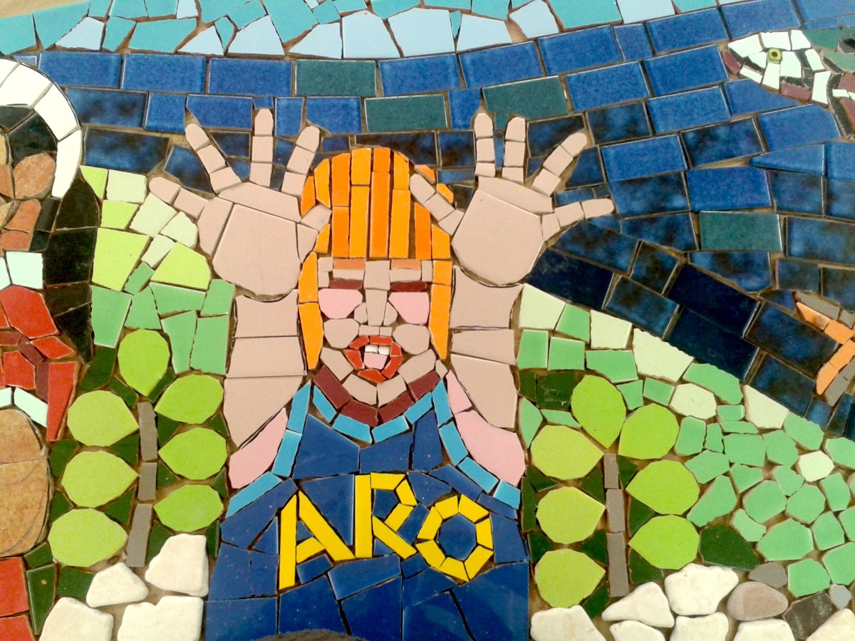 Aro Valley Preschool Mosaic Mural – Wellington New Zealand | Silver Mosaics